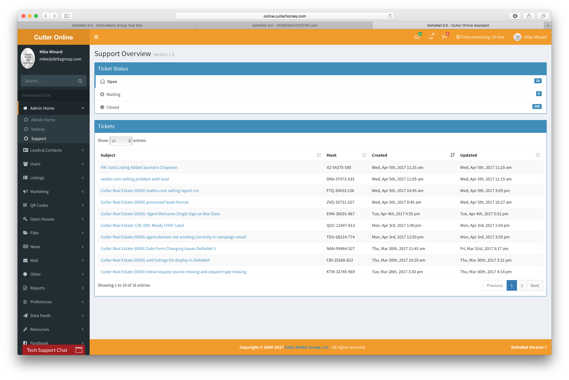 Direct Access to Your Technical Support Tickets Launches Today
