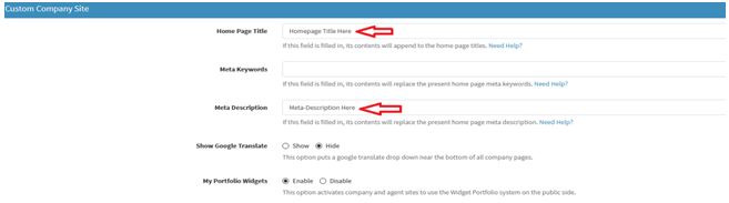Creating Page Titles & Meta-Tags in DeltaNet 5