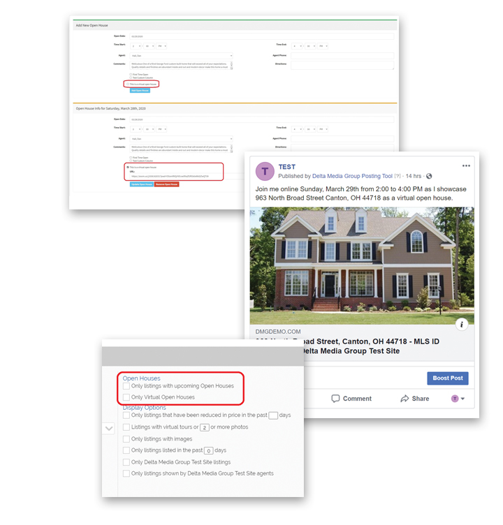 Virtual Open House Platform