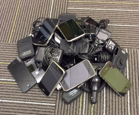Wonder What to do with those old Cell Phones?